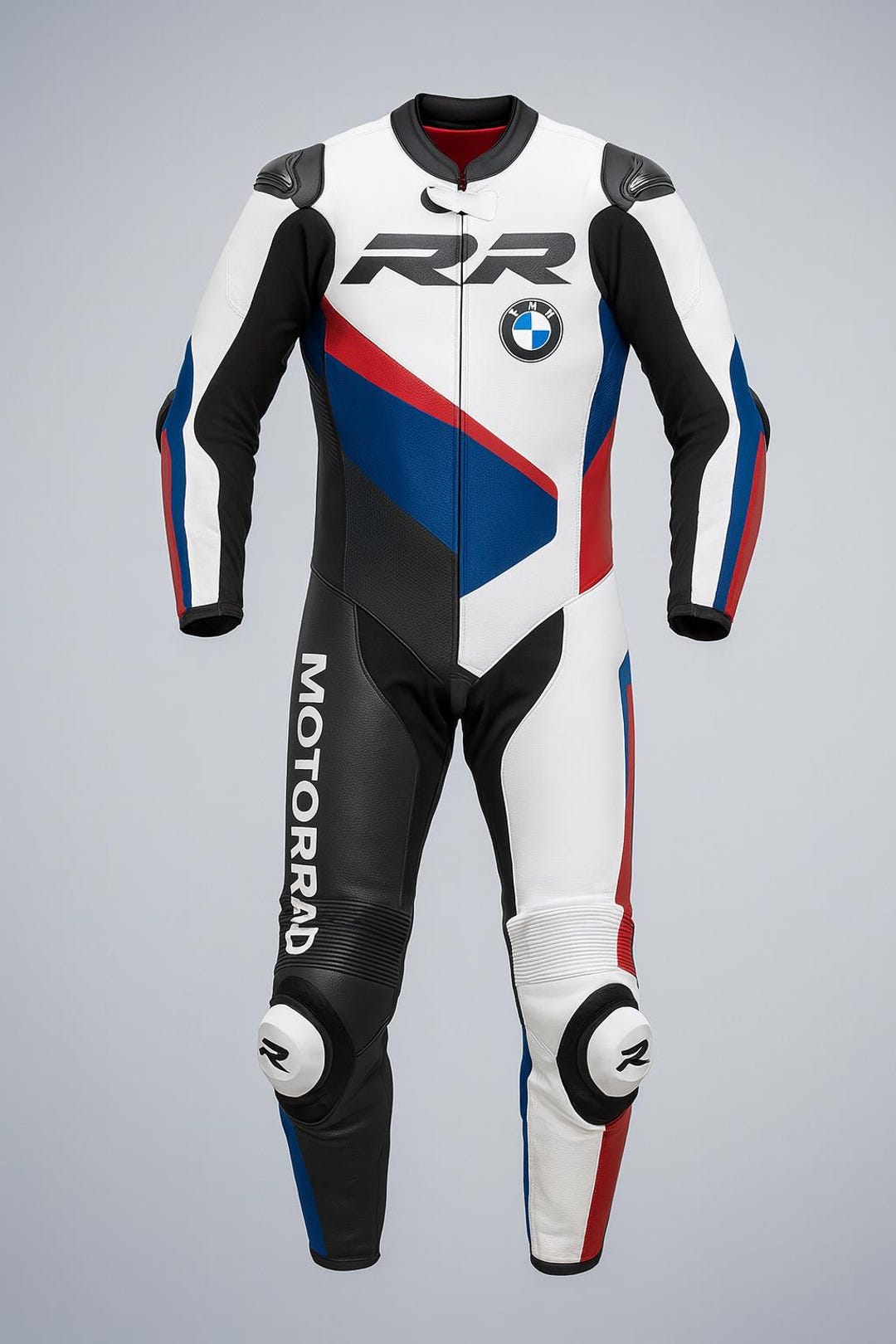 BMW Racing Suit Cowhide Leather Custom Fit 1-piece Motorcycle Track ...