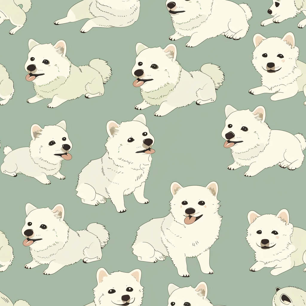 10 Puppies Collection Cute Dogs SEAMLESS PATTERNS Digital Design. Baby ...