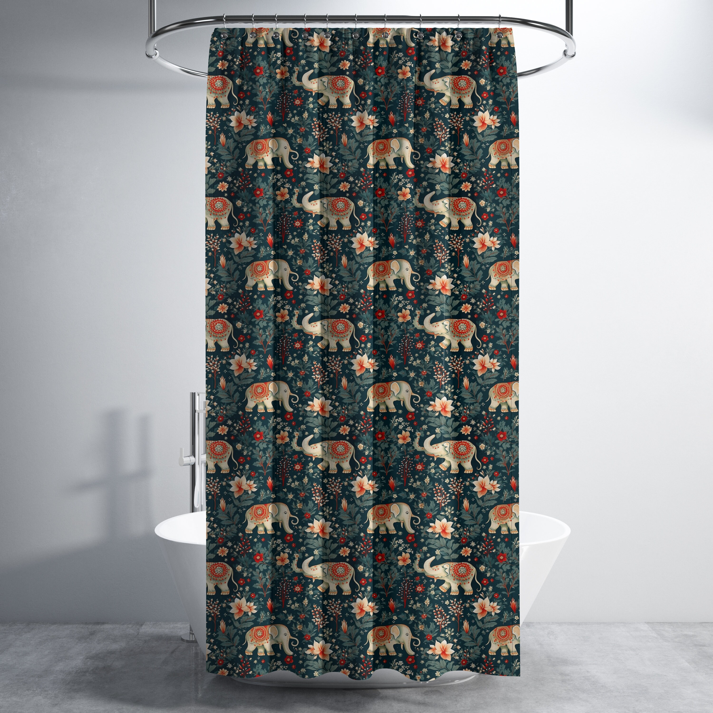 Seamless Patterns of Enchanting Thai Elephants - Mystical Tales From ...