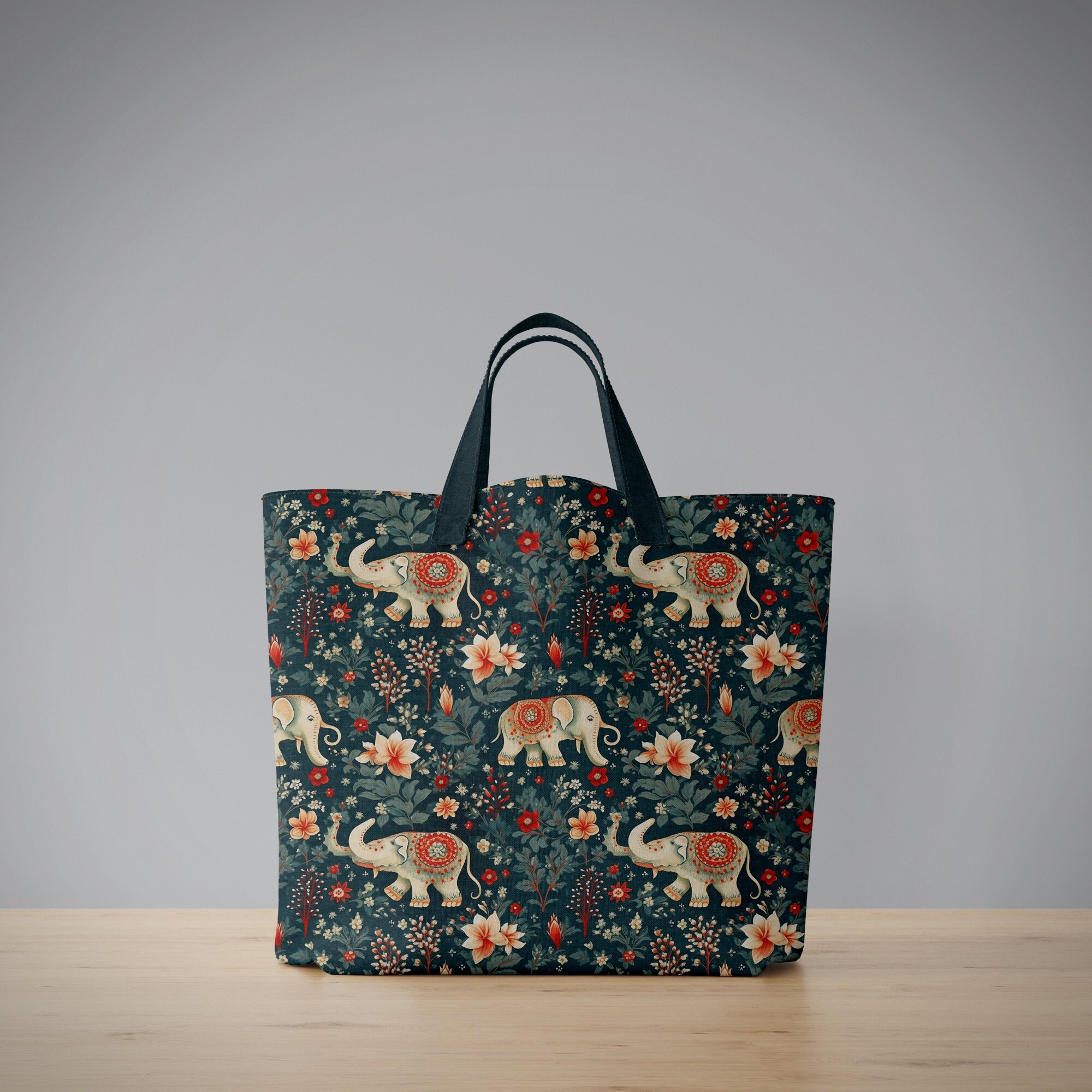 Seamless Patterns of Enchanting Thai Elephants Mystical Tales From the ...