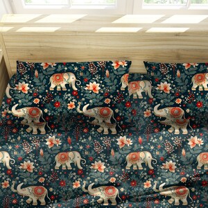 Seamless Patterns of Enchanting Thai Elephants - Mystical Tales From ...