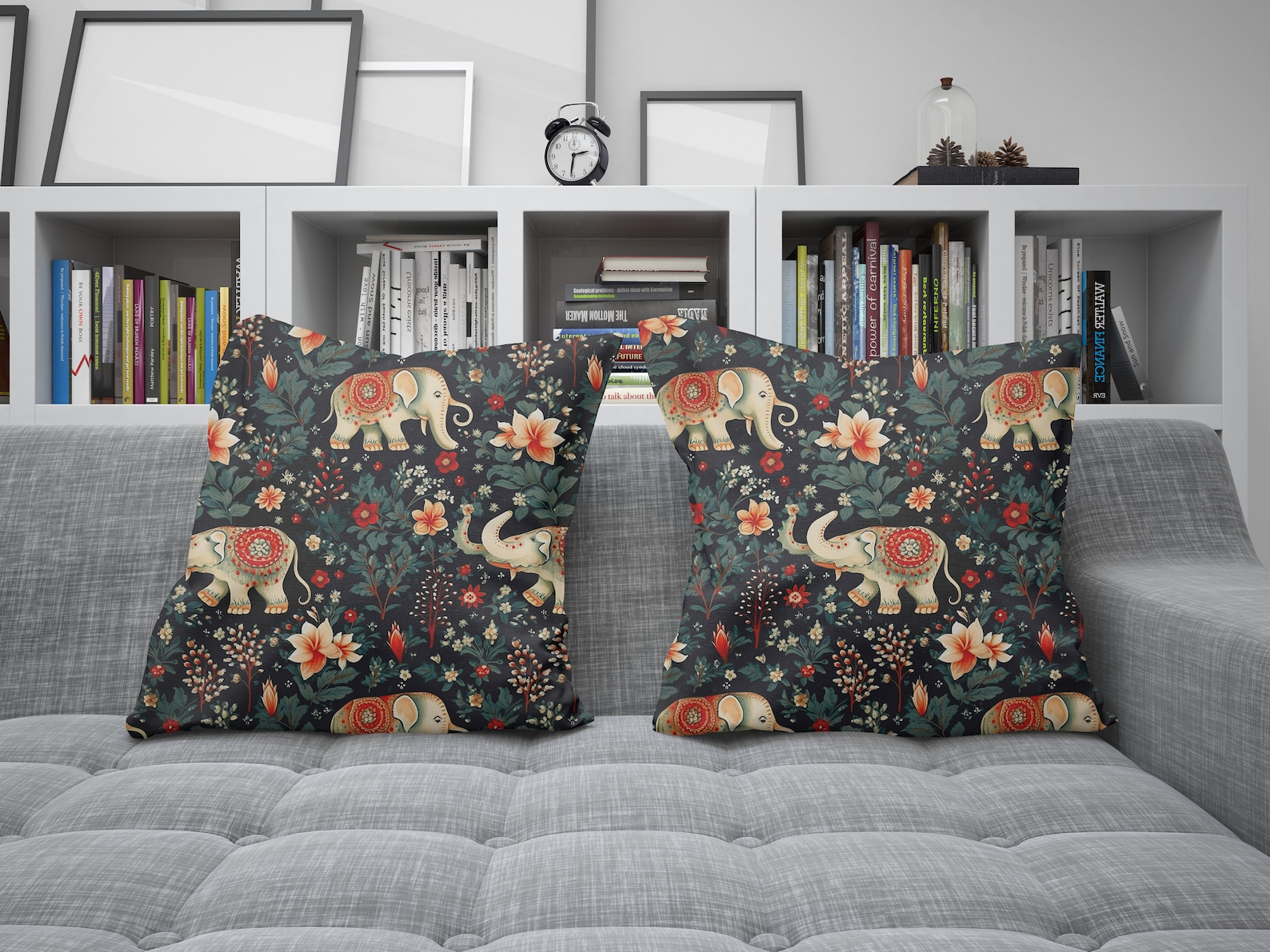 Seamless Patterns of Enchanting Thai Elephants - Mystical Tales From ...