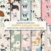 10 Puppies Collection Cute Dogs SEAMLESS PATTERNS Digital Design. Baby ...