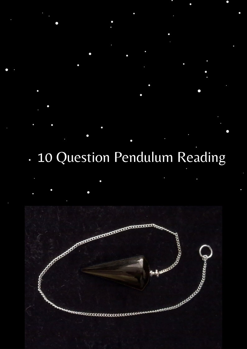 10 Question Pendulum Reading - Etsy