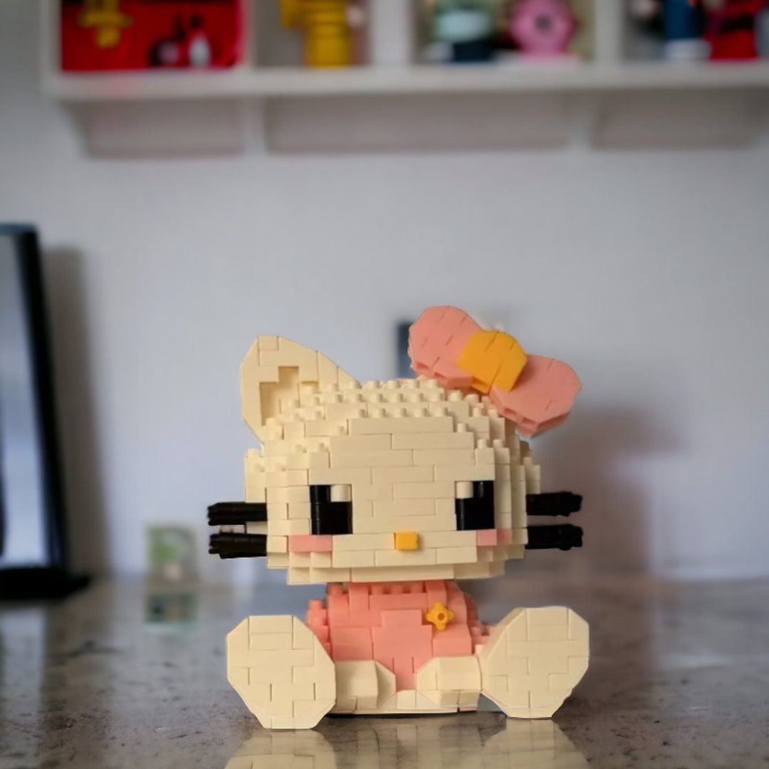 Sanrio Hello Kitty Blocks Set Kuromi and My Melody Cute Room Decor ...