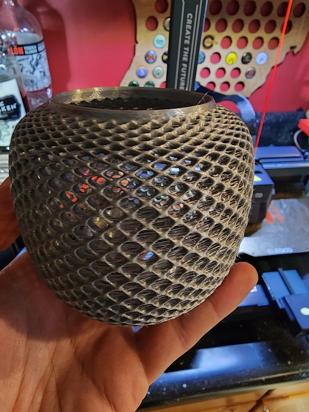 3d Printed Tea Light Silver - Etsy