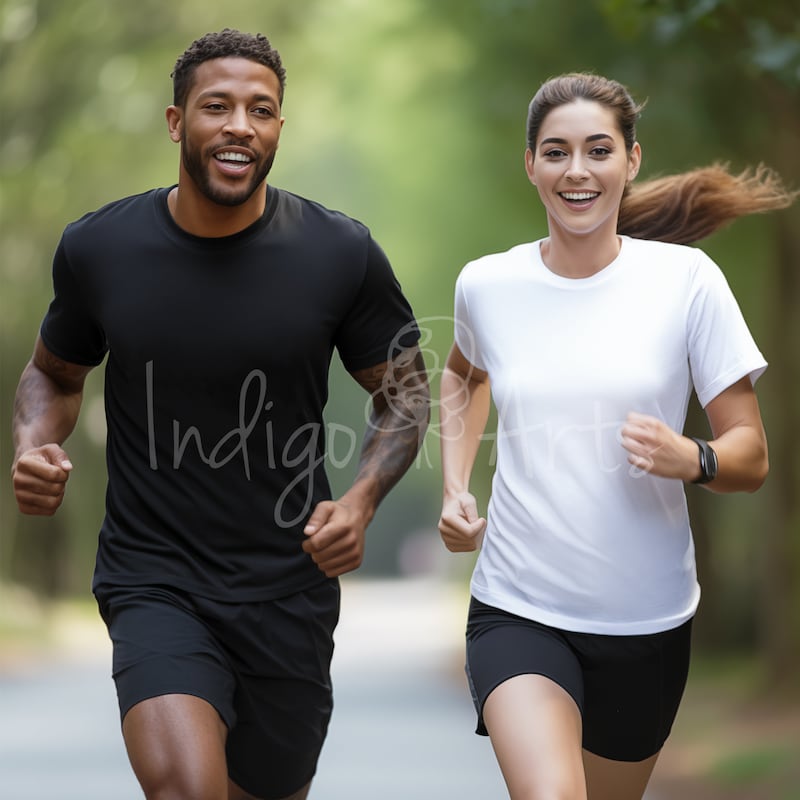 Running Mockup Men - Etsy