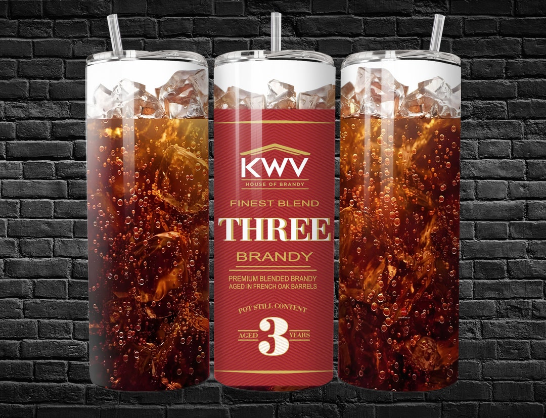 KWV 3 Year Brandy 20oz Tumbler Wrap - Etsy