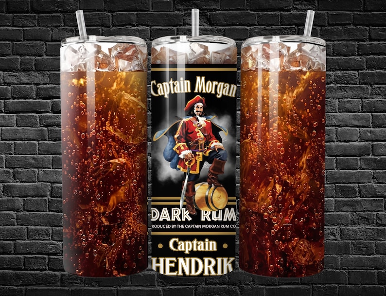 Captain Morgan Rum 20oz Tumbler Wrap - Etsy