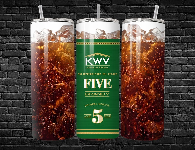 KWV 5 Year Brandy 20oz Tumbler Wrap - Etsy