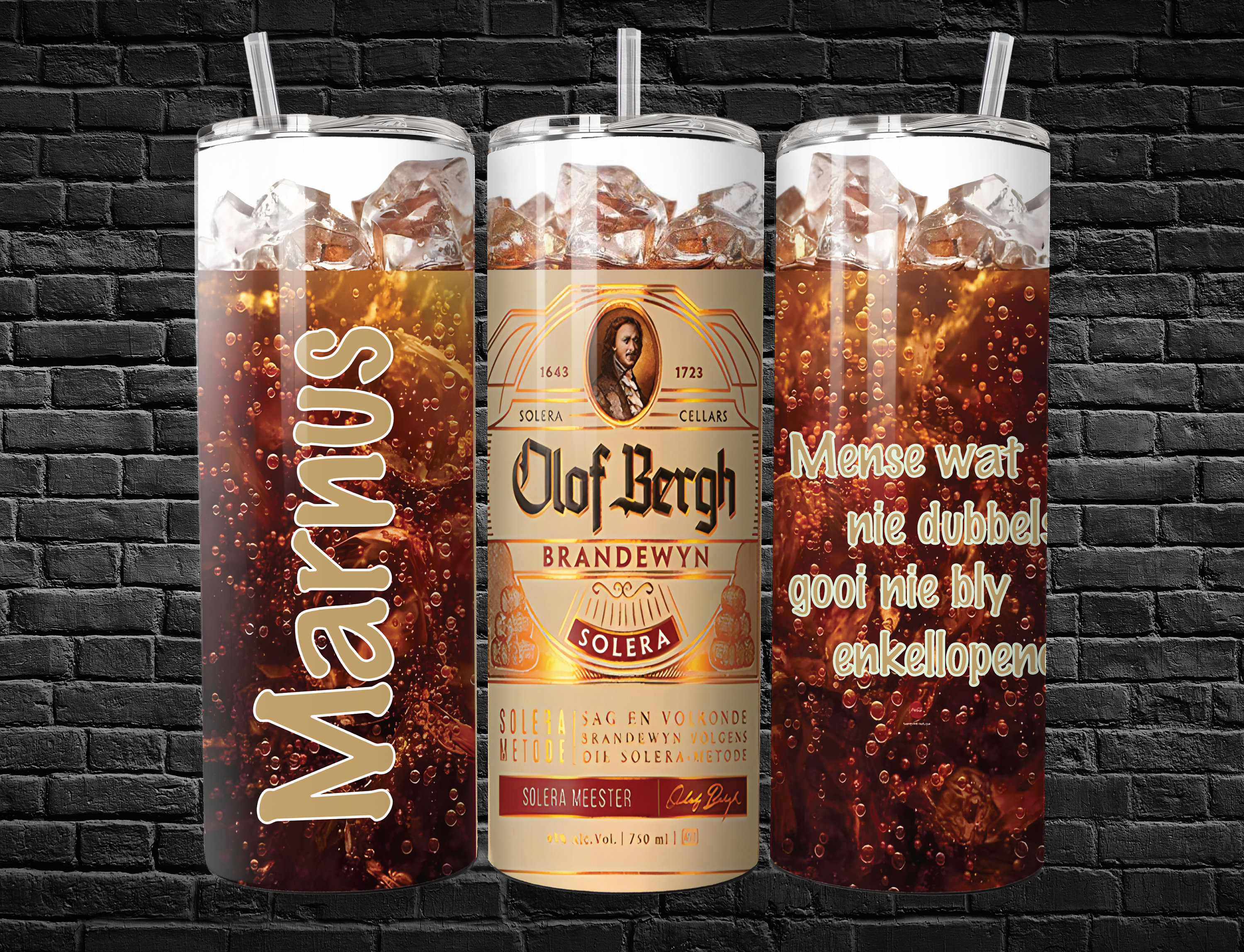 Olof Bergh Brandy 20oz Tumbler Wrap - Etsy