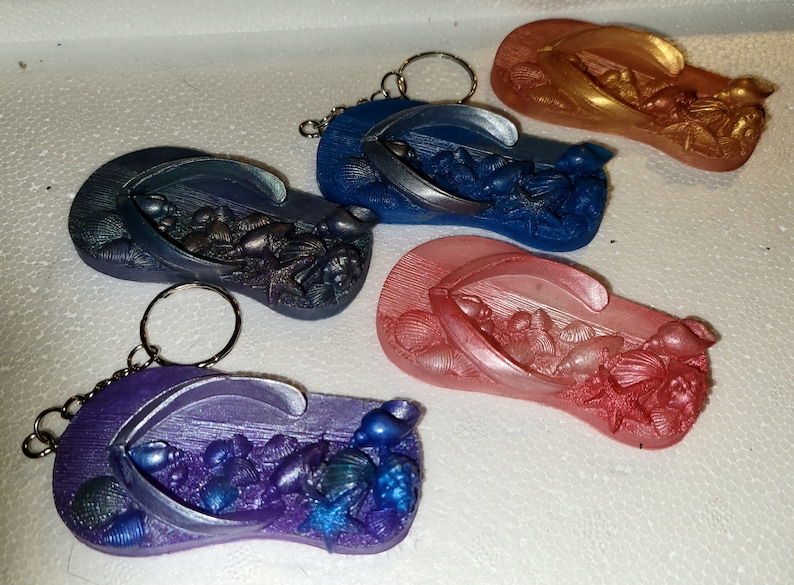 Flip-flop Keychains - Etsy