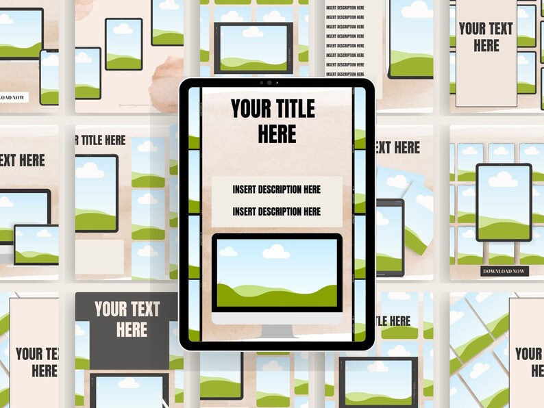 18 Digital Product Mockups, Digital Mockup, iPhone Mockup, Laptop ...