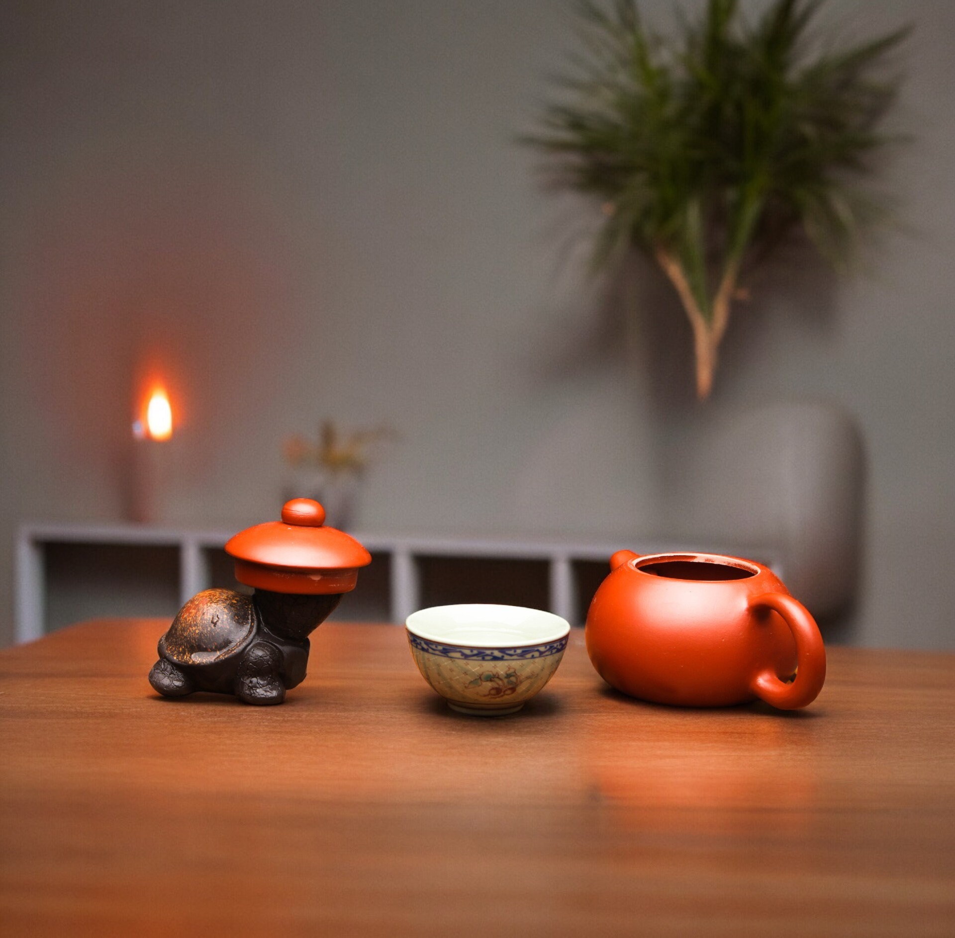 Happy Turtle Tea Pet Statue, Cute Zisha Turtle Statue, Little Turtle ...