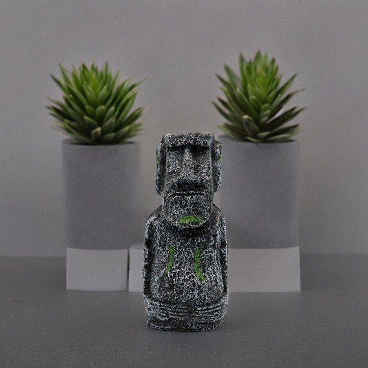 Resin Moai Statue: Easter Island Head, Home & Garden Decor - Etsy