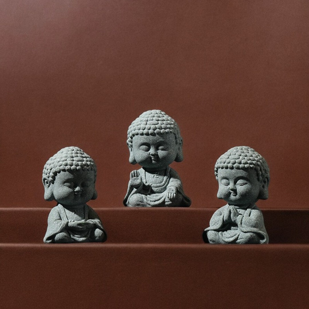 Green Sandstone Tea Ornaments, Tea Tray Decoration, Little Sandstone ...