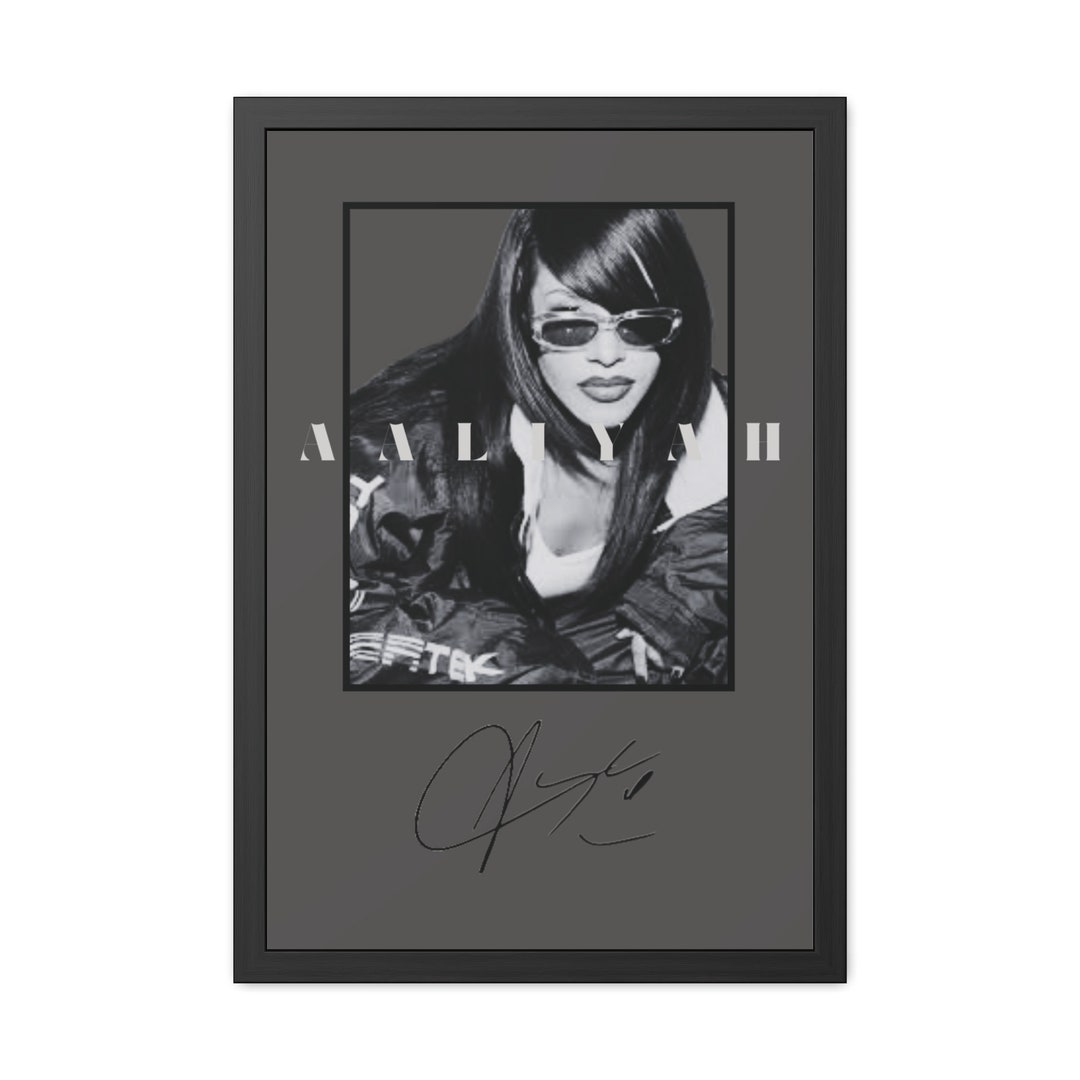 AALIYAH Framed Vertical Poster Room Decor Vintage - Etsy