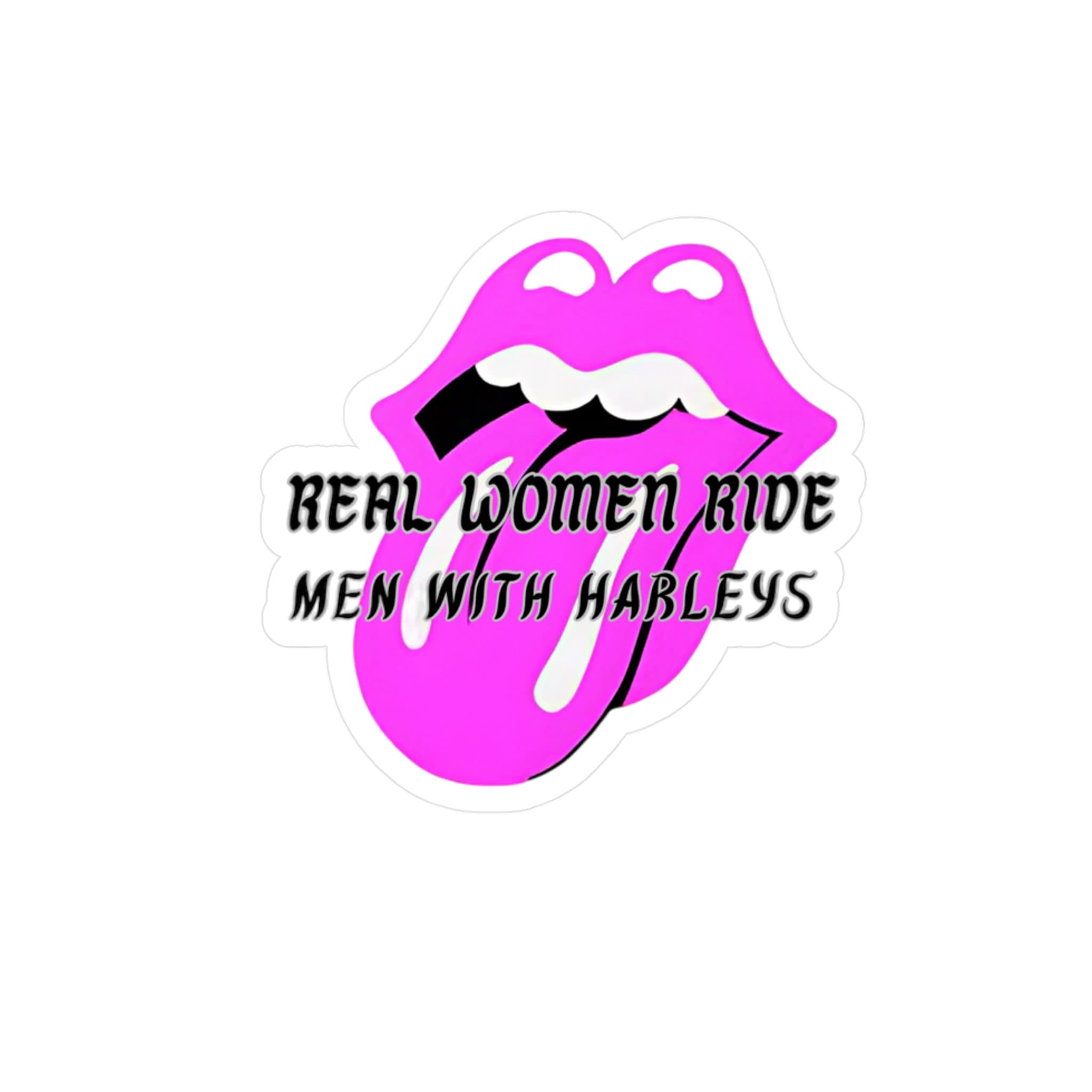 PINK Biker Helmet Women/ Woman Kiss-cut Vinyl Decal Sticker Motorcycle ...