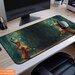 Cyberpunk Desk Mat for Gaming, Keyboard Mouse Mat Desk Pad for Work ...