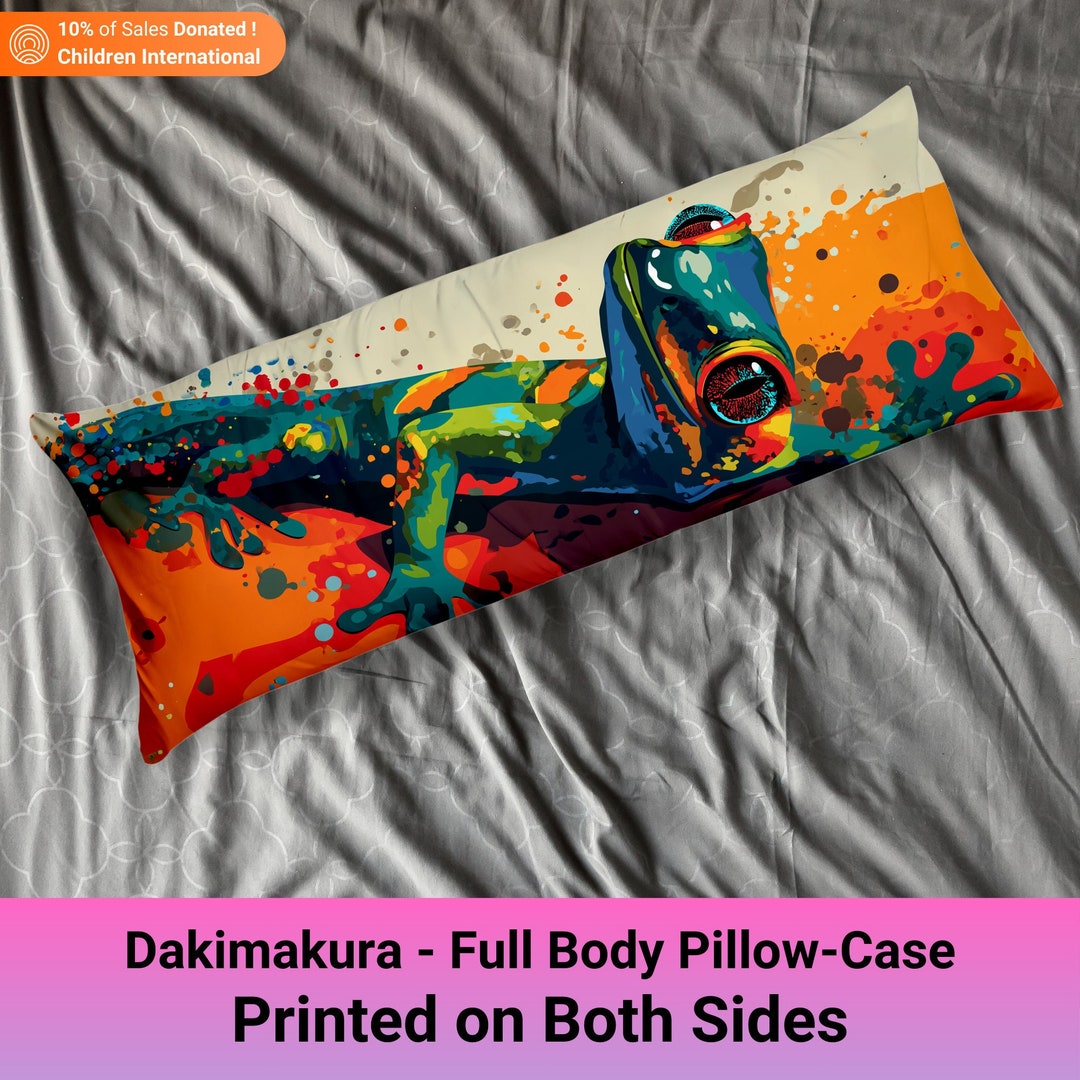Animal Dakimakura Cover Housewarming Gifts Amphibian Full Body Pillow ...