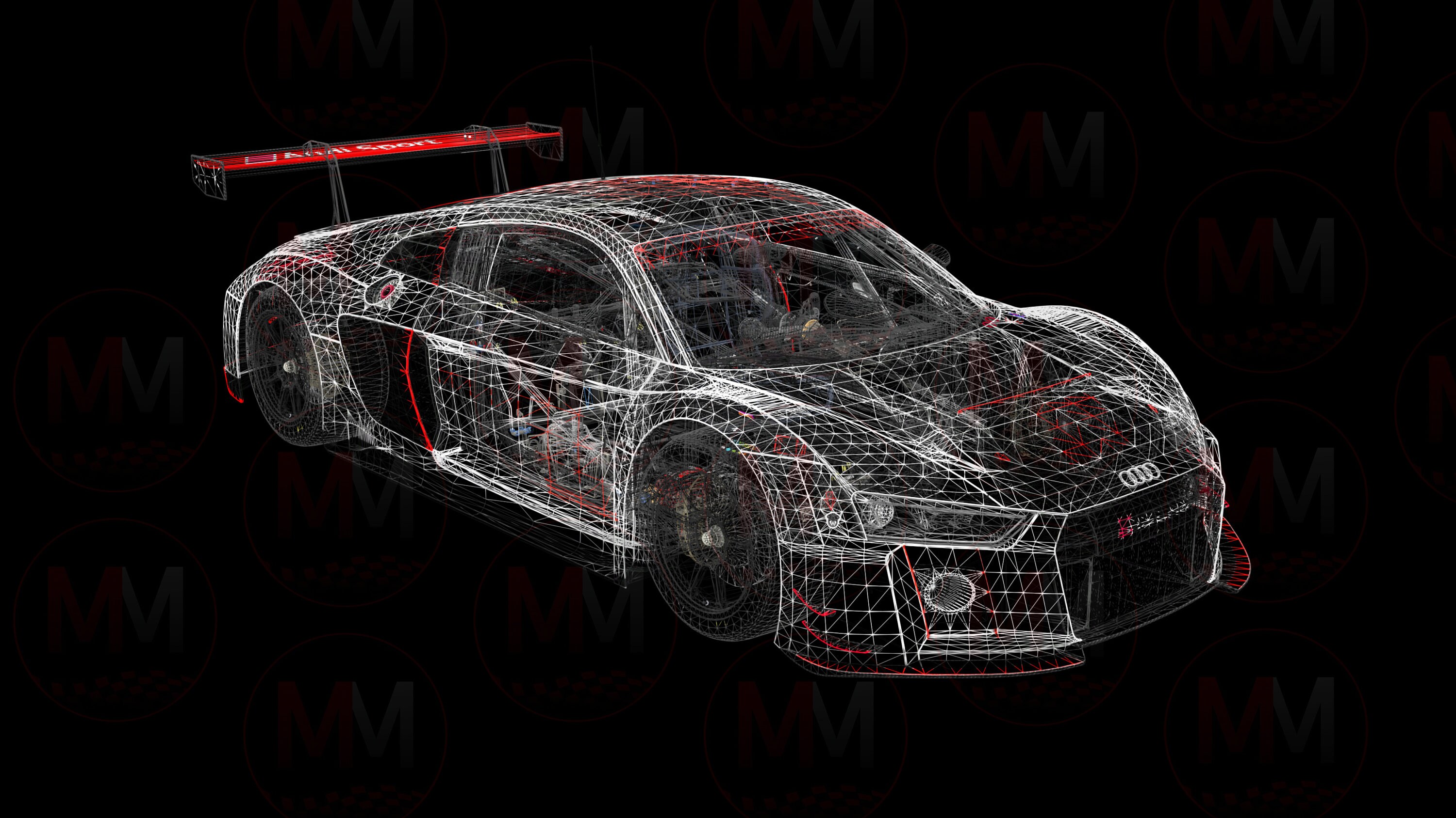 Audi R8 LMS GT3 16 Downloads in 1, Ultra HD 4K, Wall Art, Racing ...