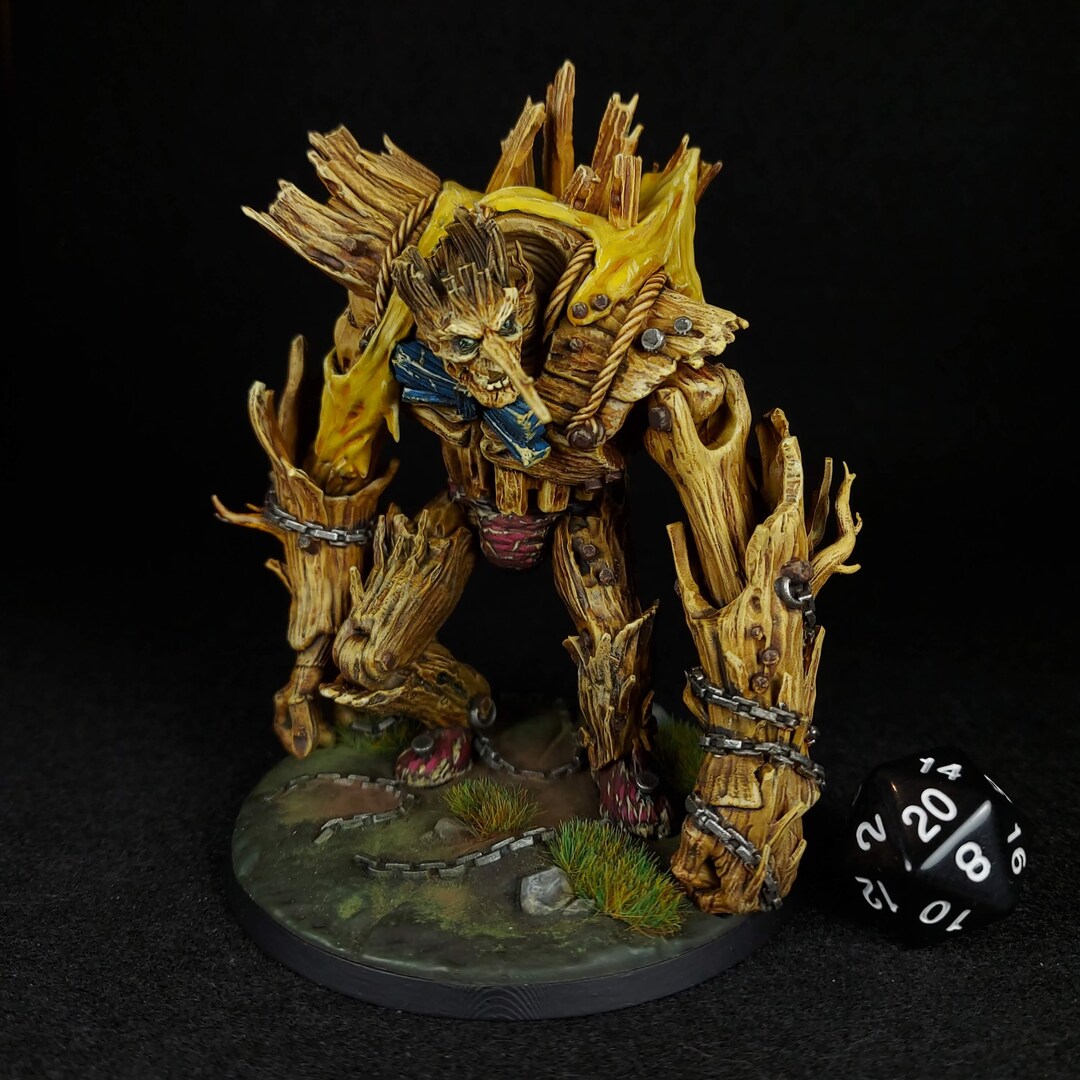 The Real Boy, Puppet Comes to Life Hand Painted Miniature Dungeon and ...