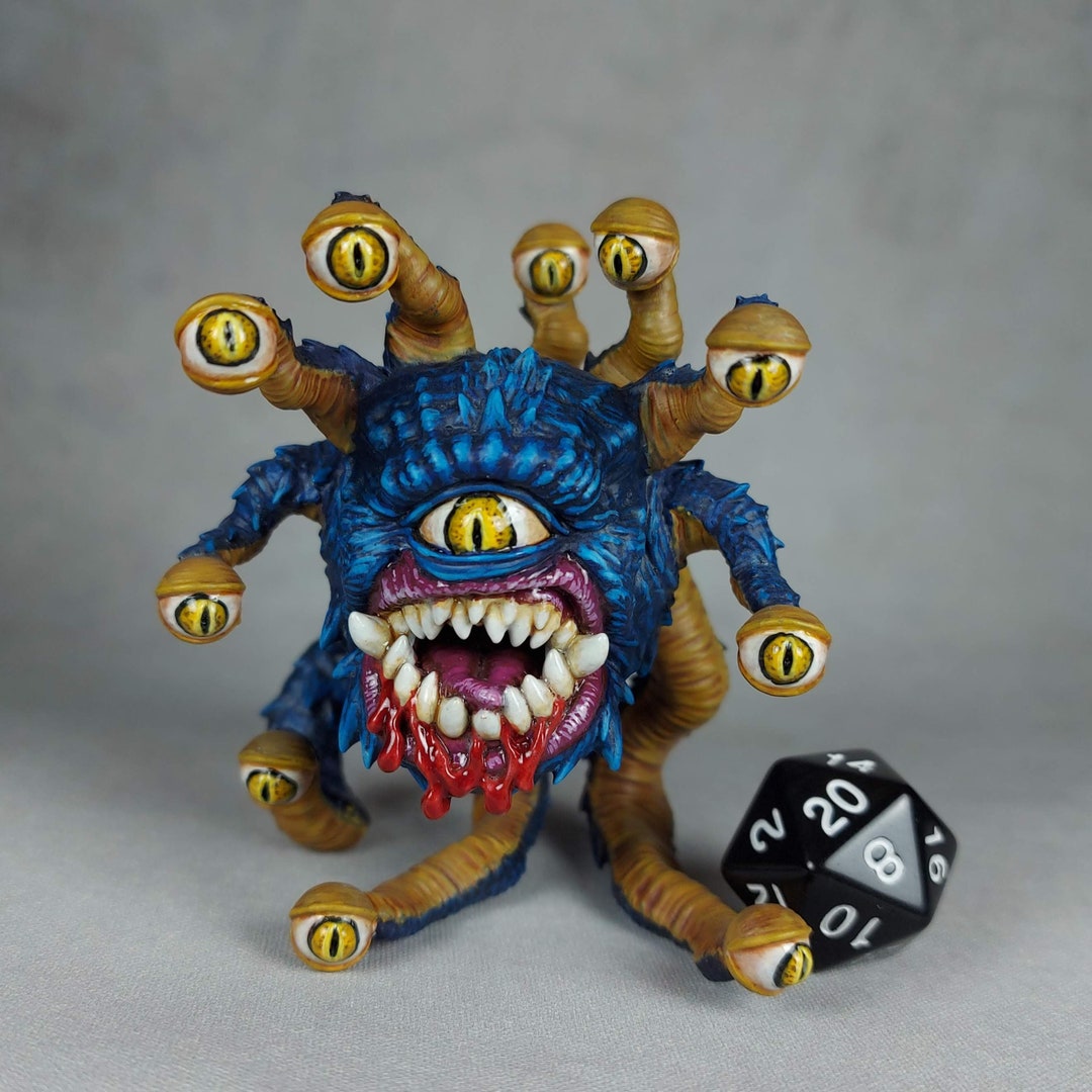 Beholder With Many Eyes Hand Painted Miniature Dungeon and Dragons, RPG ...