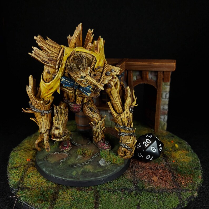 The Real Boy, Puppet Comes to Life Hand Painted Miniature Dungeon and ...