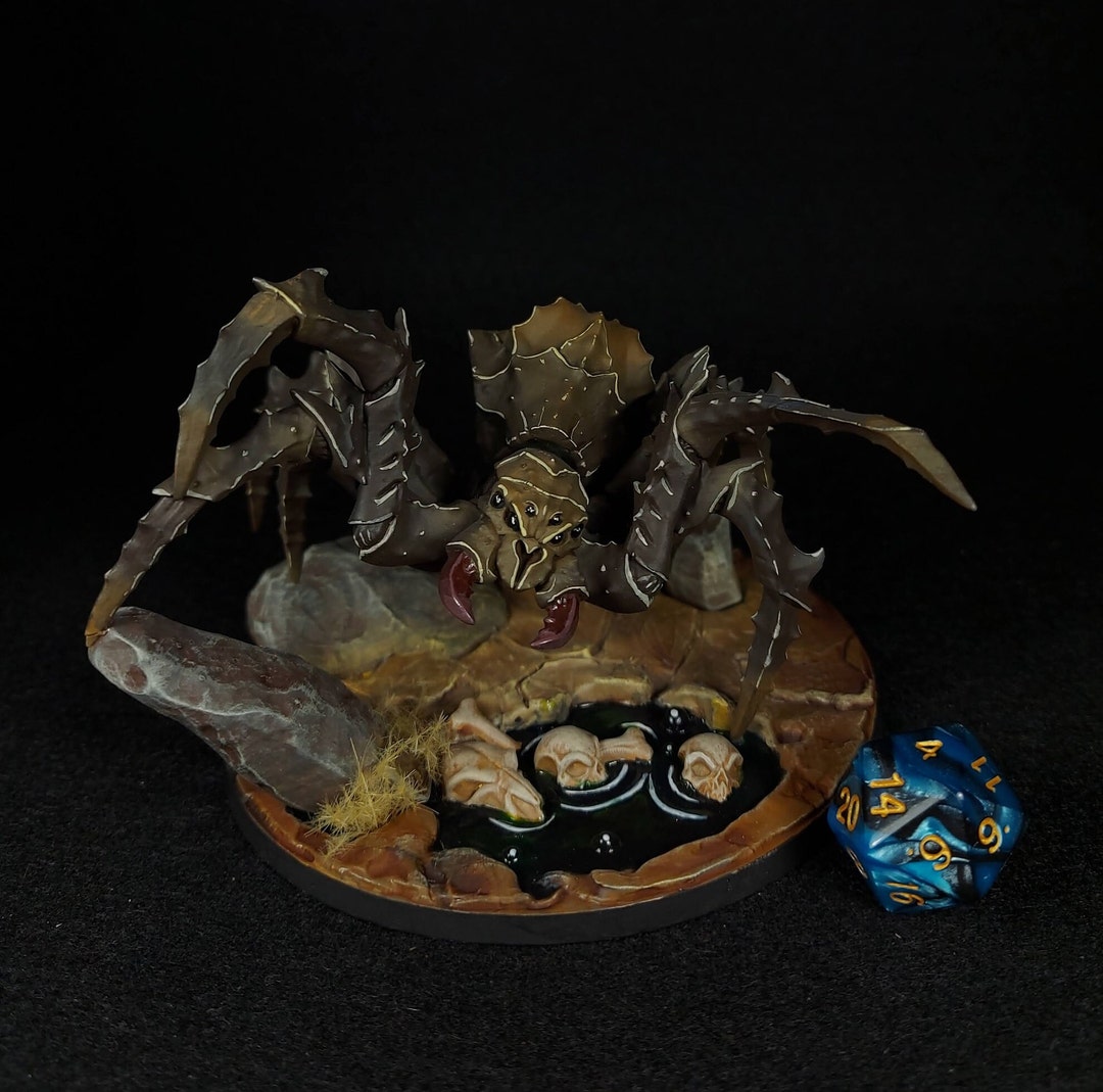 Spider Queen Painted Miniature Dungeons and Dragons Dnd RPG - Etsy