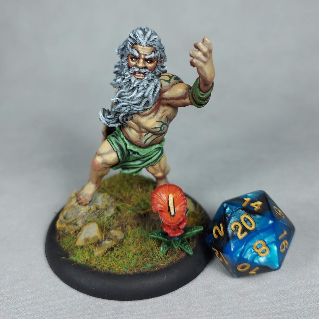 Angry Spriggan Painted Miniature on a Custom-made Base - Dungeons and ...