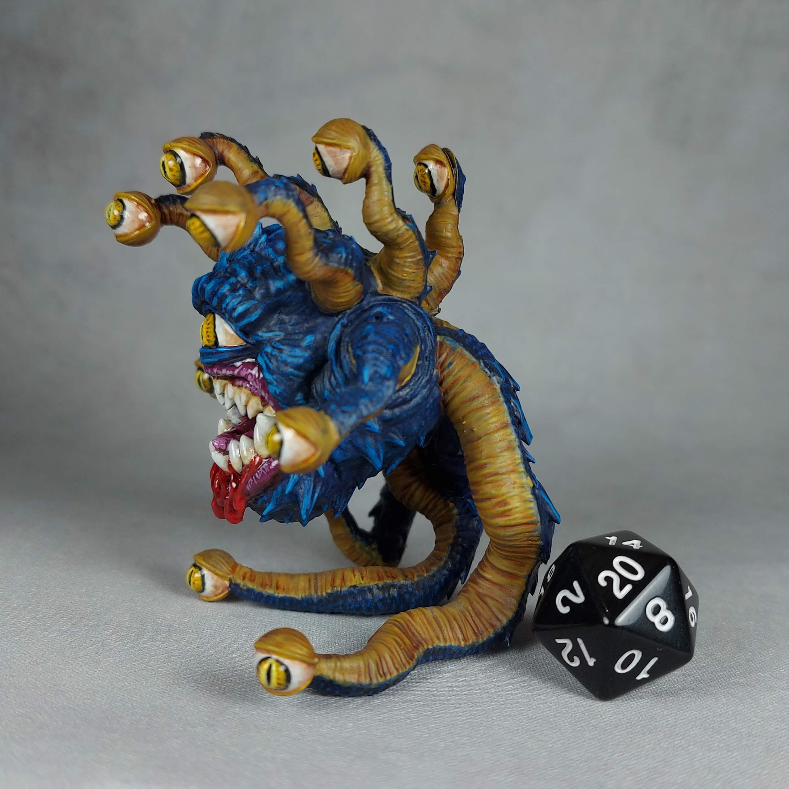 Beholder With Many Eyes Hand Painted Miniature Dungeon and Dragons, RPG ...