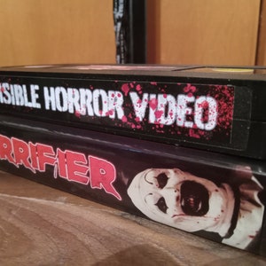 Custom Terrifier VHS Functional Art Piece. - Etsy