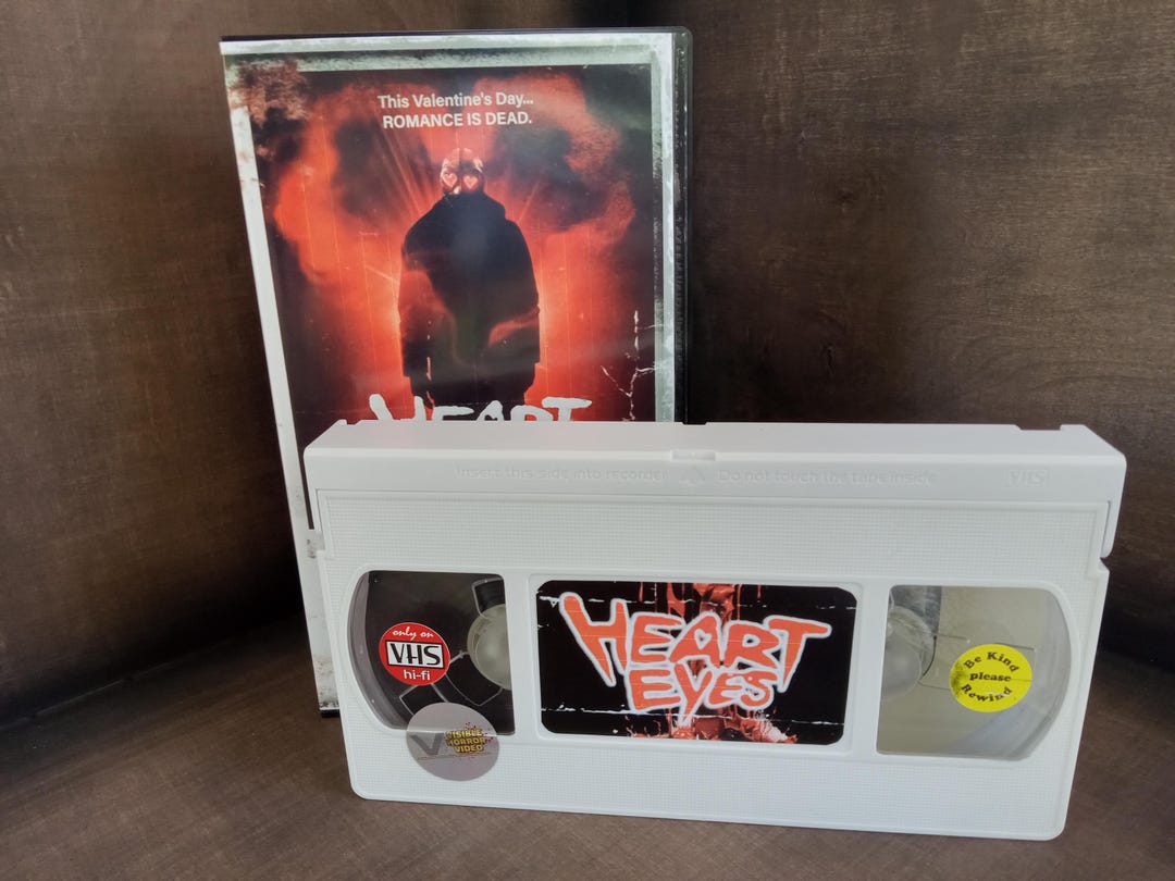 Custom Heart Eyes VHS ,functional Art Piece. - Etsy