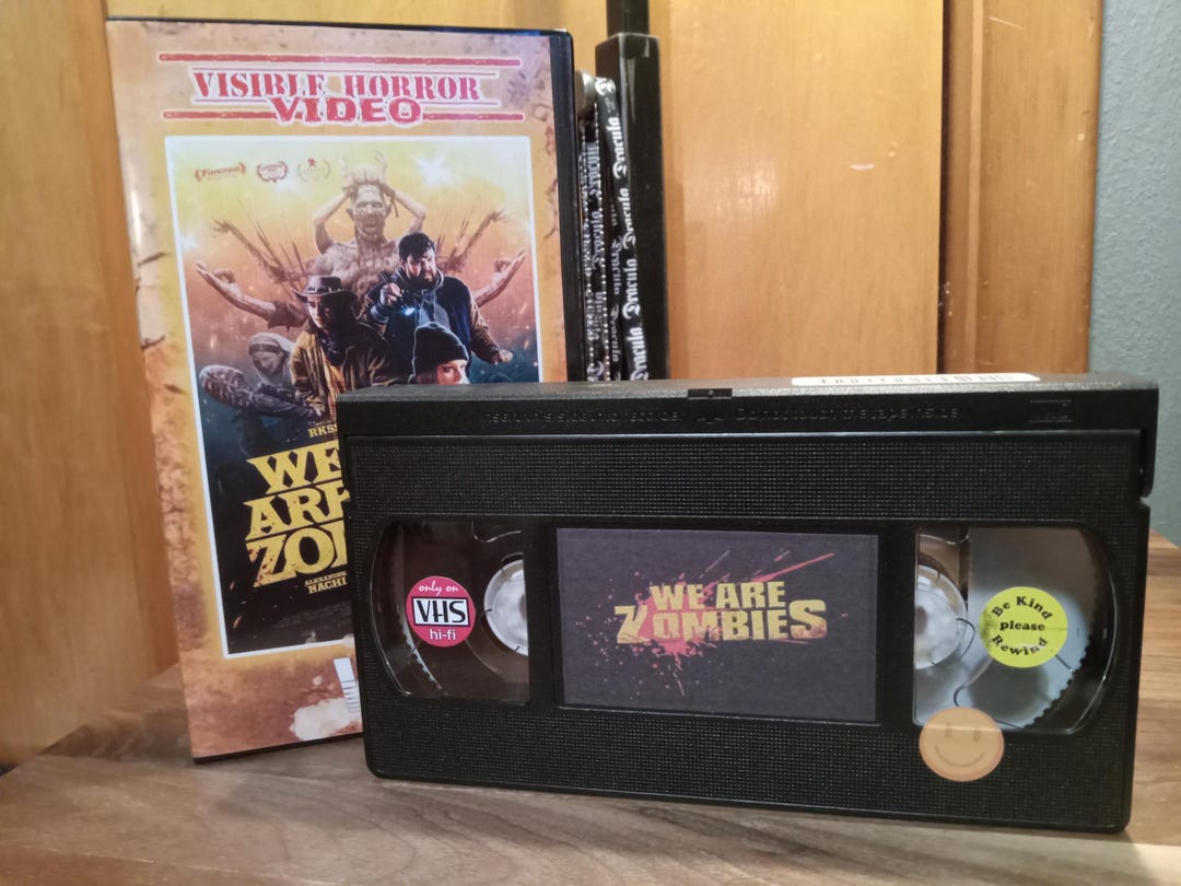 Custom We Are ZOMBIES Vhs,functional Art Piece. - Etsy