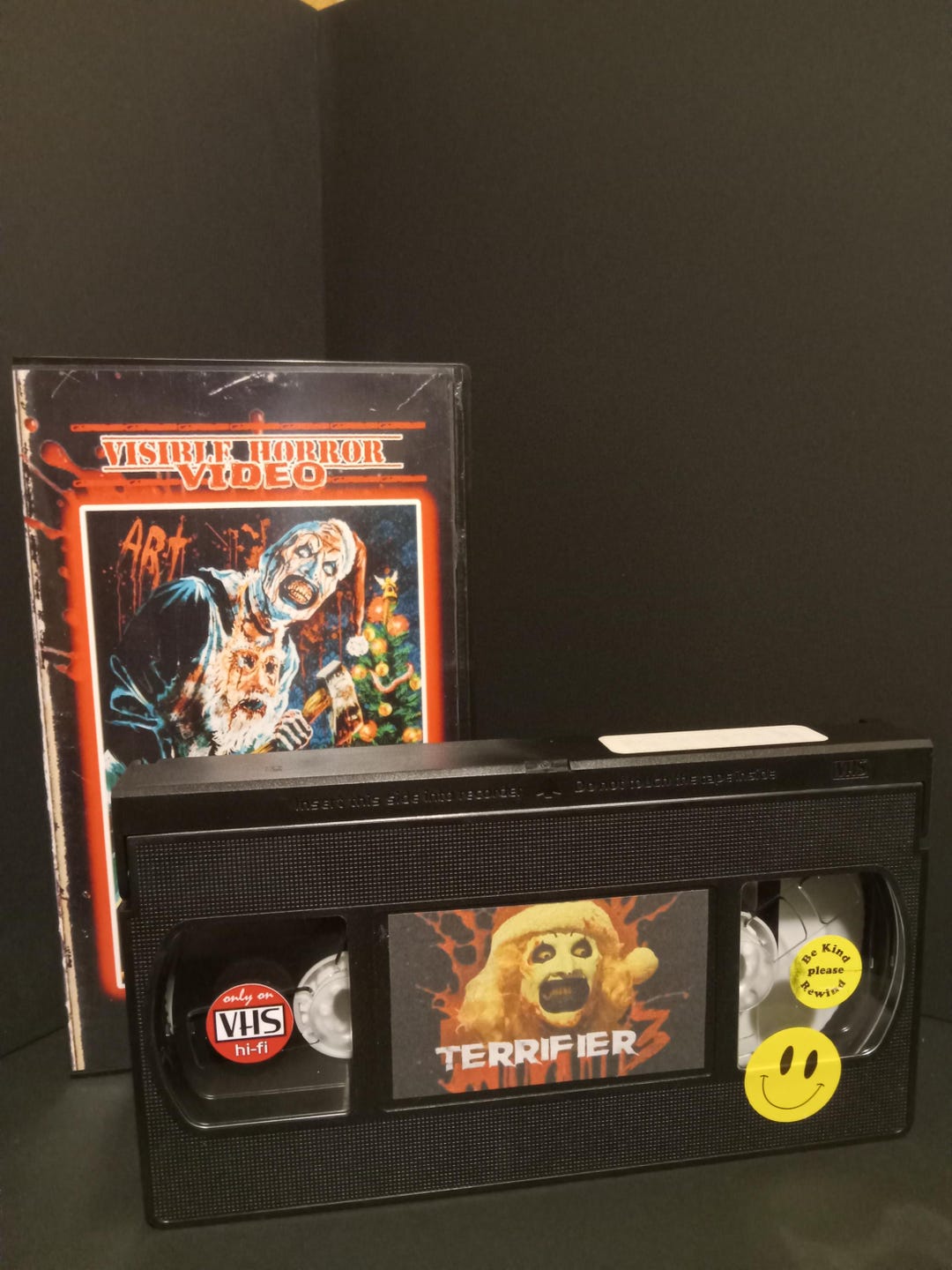 Custom Terrifier 3 VHS ,functional Art Piece. - Etsy