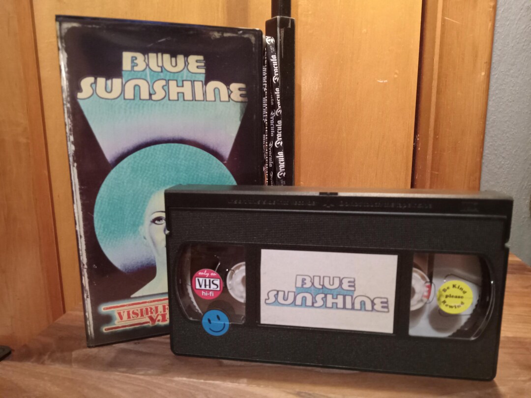 Custom Blue Sunshine Vhs,functional Art Piece. - Etsy