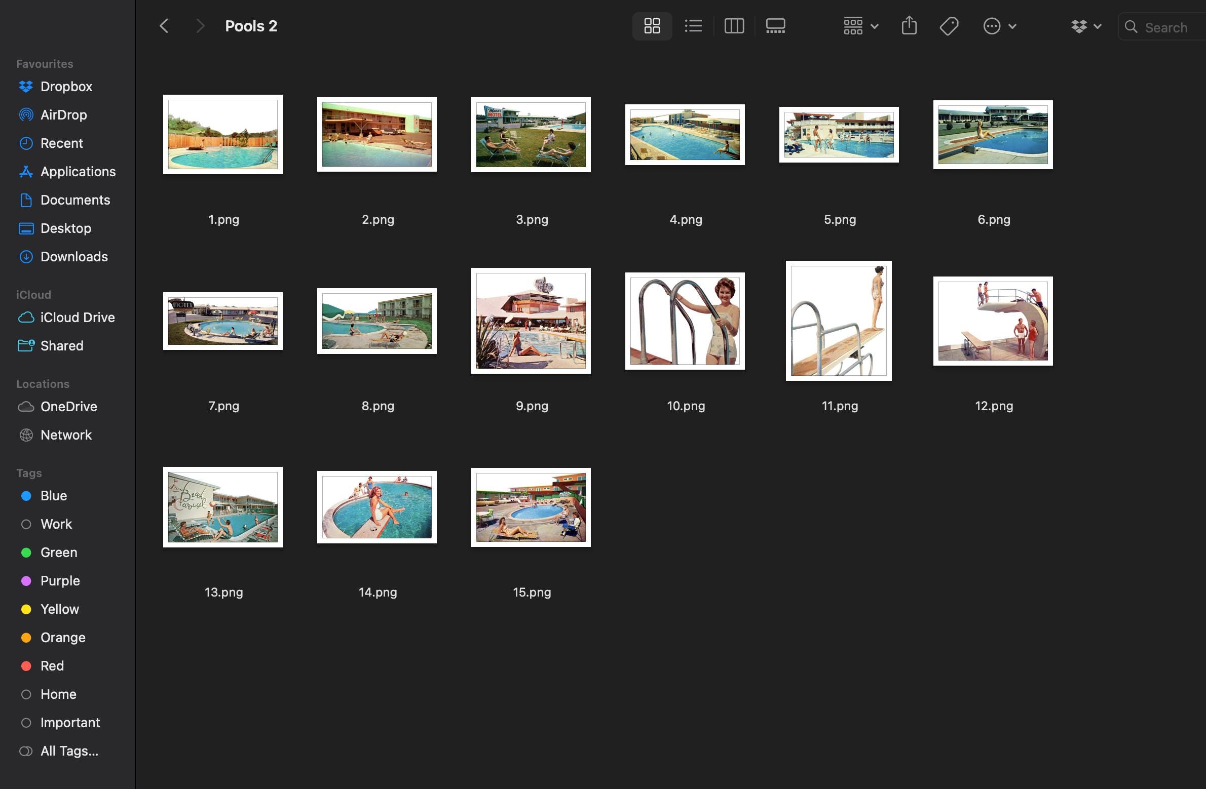 15 Vintage Pool Collage Elements, HQ PNG Clipart, Collage Image Bundle ...
