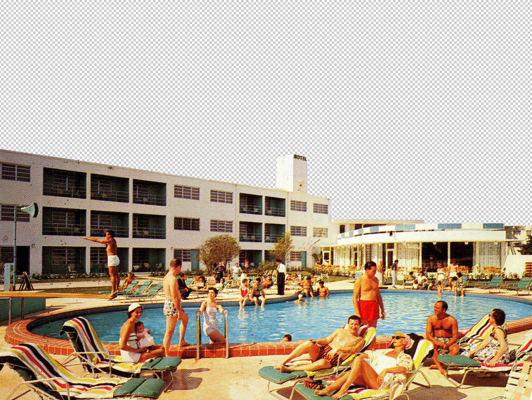 18 Vintage Pool Collage Elements, HQ PNG Clipart, Collage Image Bundle, Vintage Collage Images ...