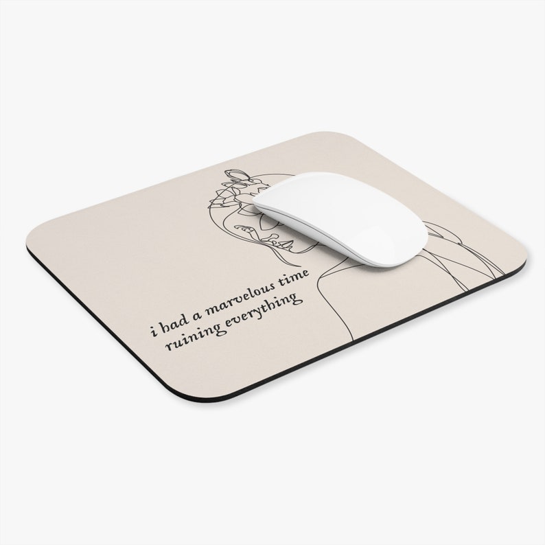 Taylor Swift Mouse Pad Lover Album Midnights Album Minimalist Design ...