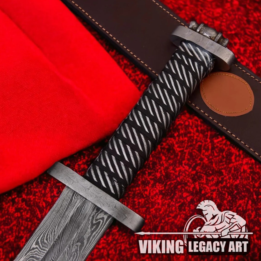 Viking Sword, Custom Medieval Sword, With Scabbard Vikings Cosplay ...