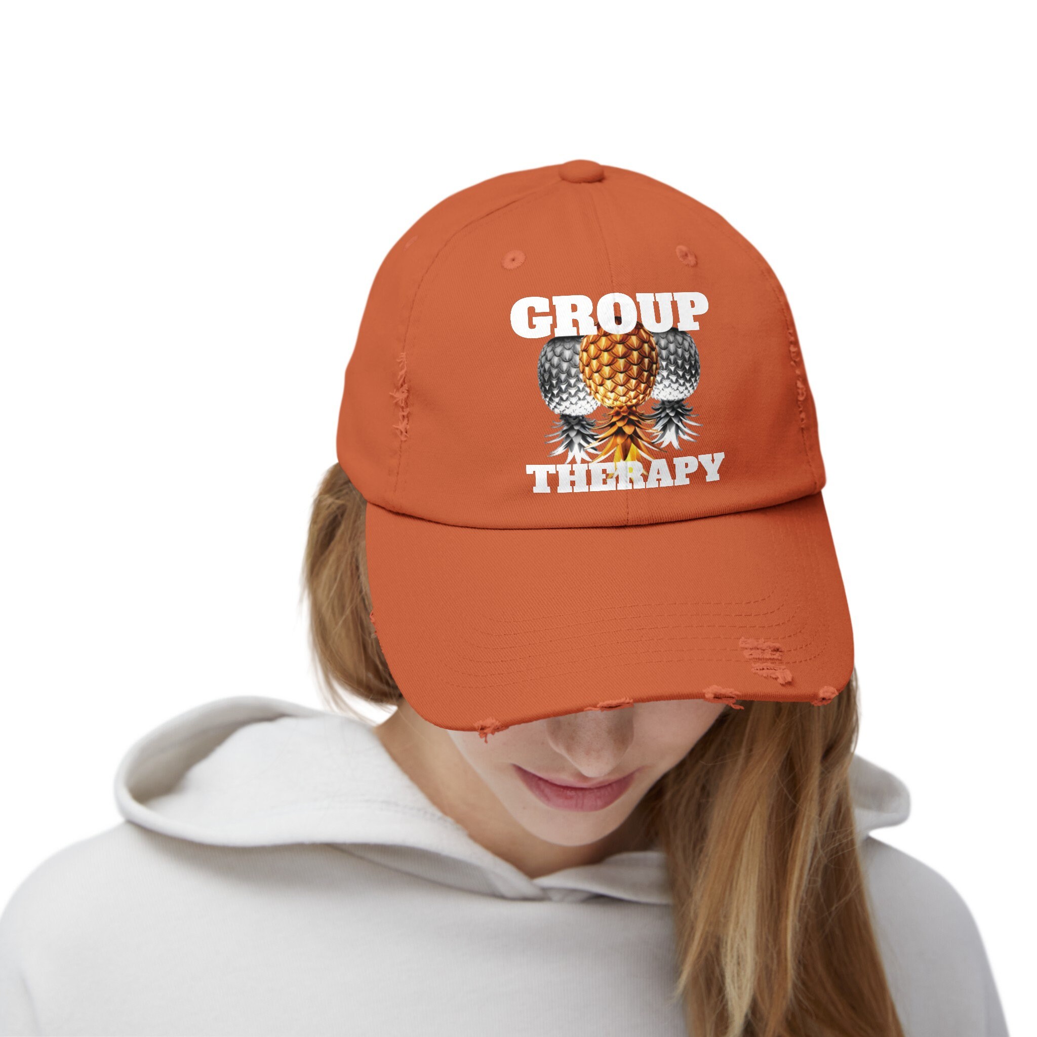 Group Therapy 2.0 Distressed Cap - Etsy