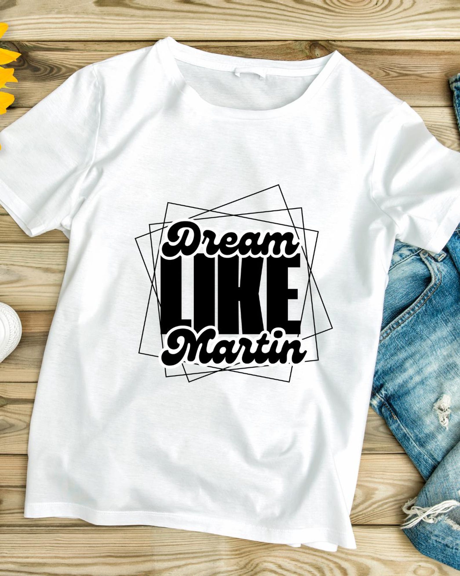 MLK- Dream Like Martin SVG - Etsy