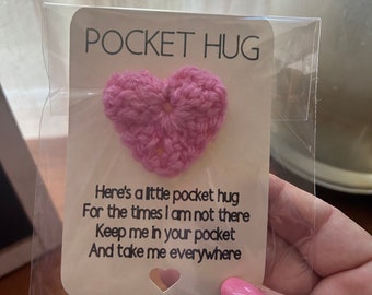 Pocket Hug Crochet pattern Only - Etsy