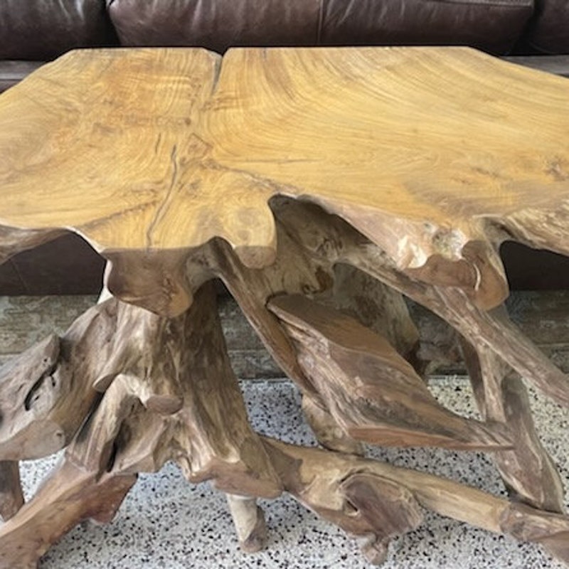 Teak Root Coffee Table - Etsy