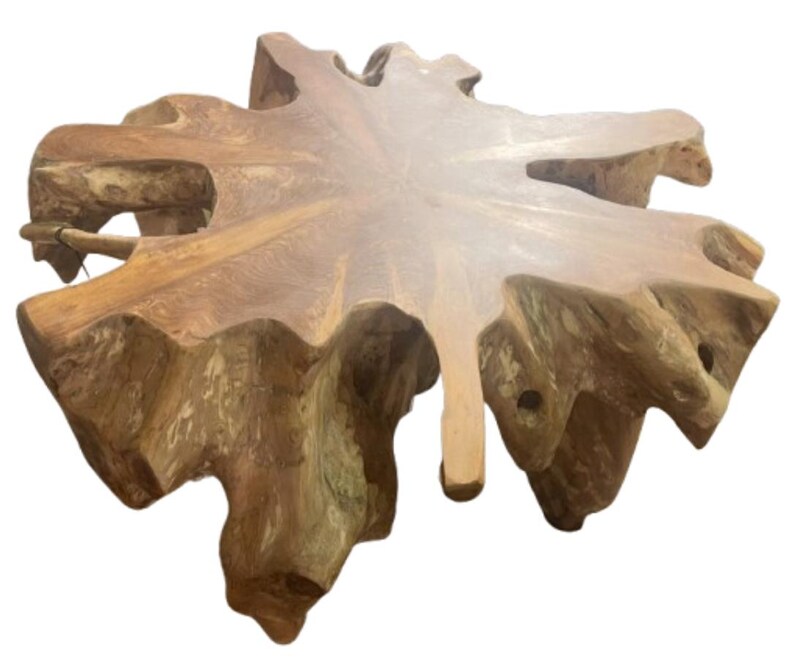 Teak Root Cocktail Table Driftwood Tree Stump Coffee Table - Etsy