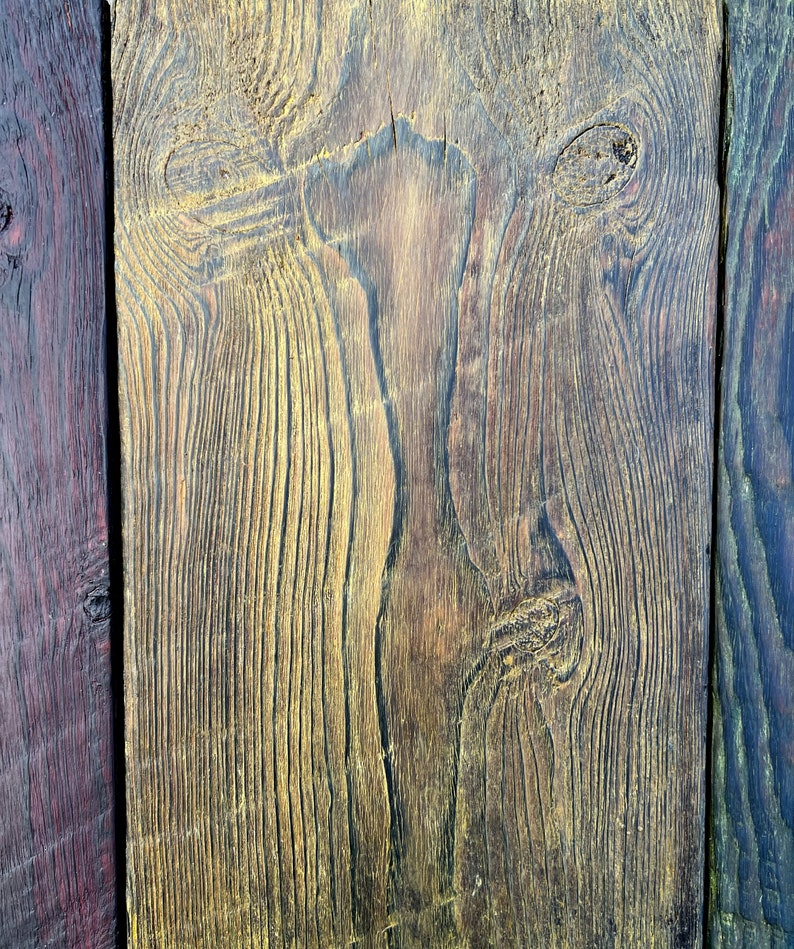 Distressed-reclaimed Rough Cut Pine Timber With Hand Rubbed, Heat ...