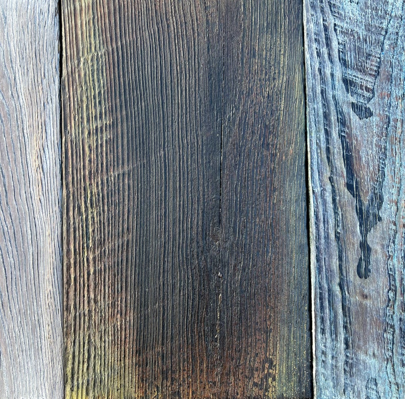 Distressed-reclaimed Rough Cut Pine Timber With Hand Rubbed, Heat ...