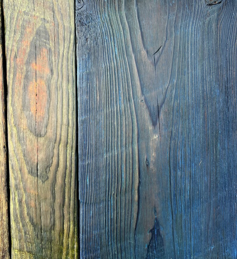 Distressed-reclaimed Rough Cut Pine Timber With Hand Rubbed, Heat ...