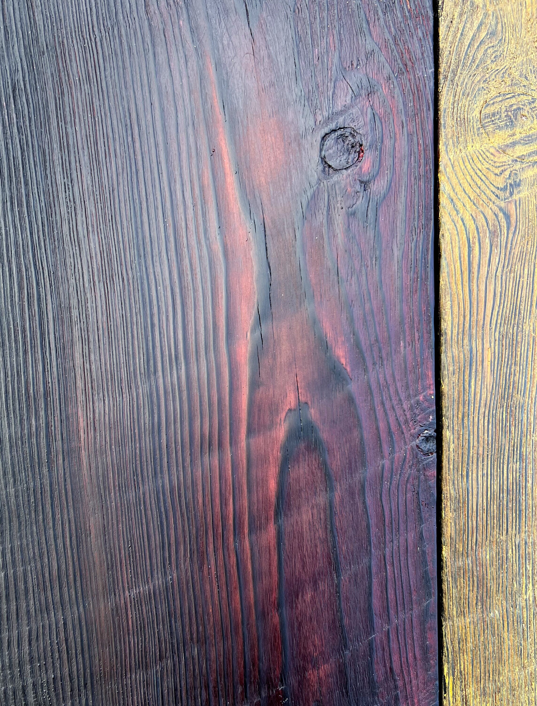 Distressed-reclaimed Rough Cut Pine Timber With Hand Rubbed, Heat ...