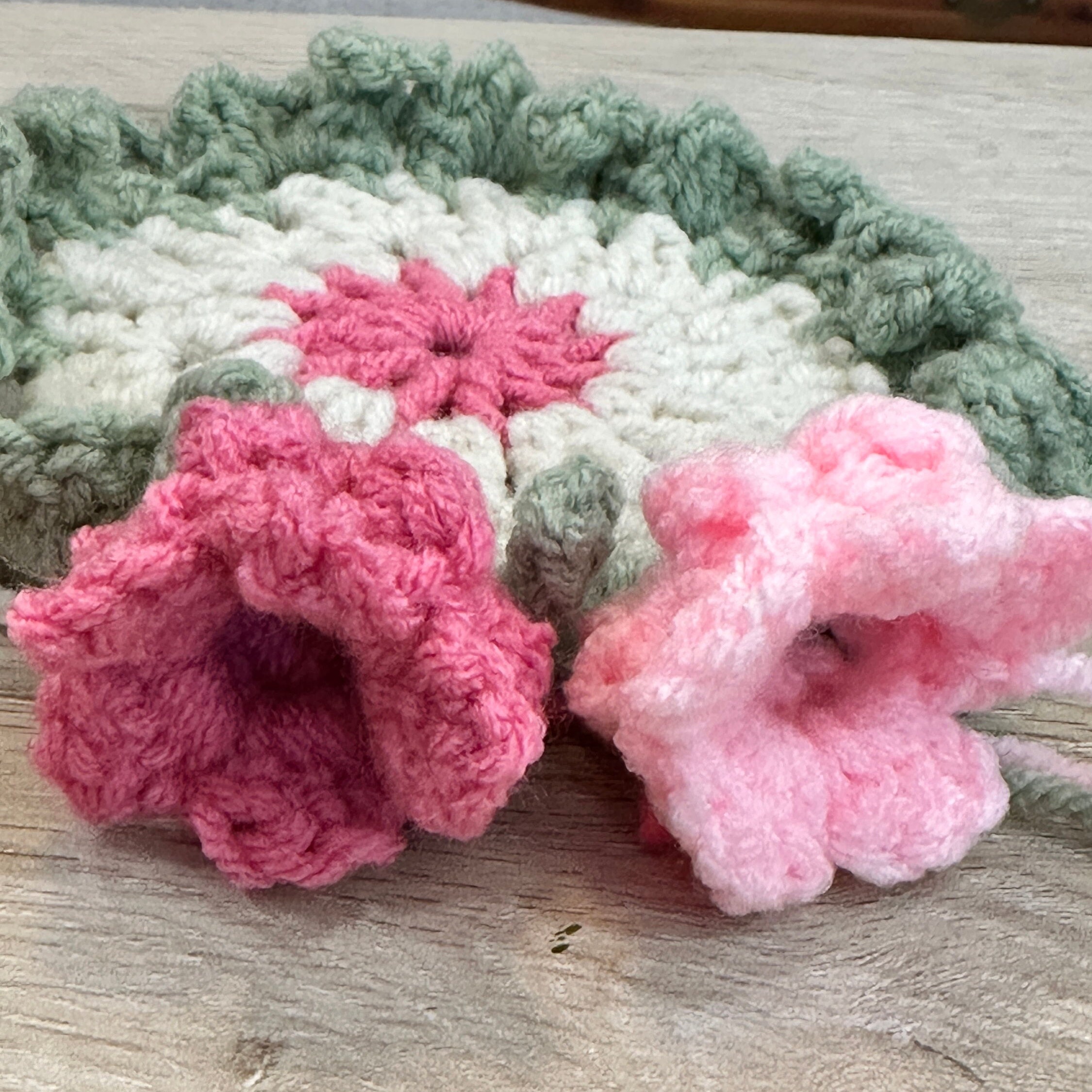 Flower Coaster Crochet Pattern PDF With YT Tutorial - Etsy